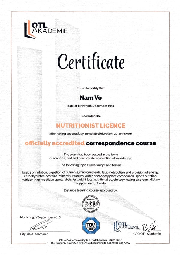 Challenged by Nam - Online Coaching